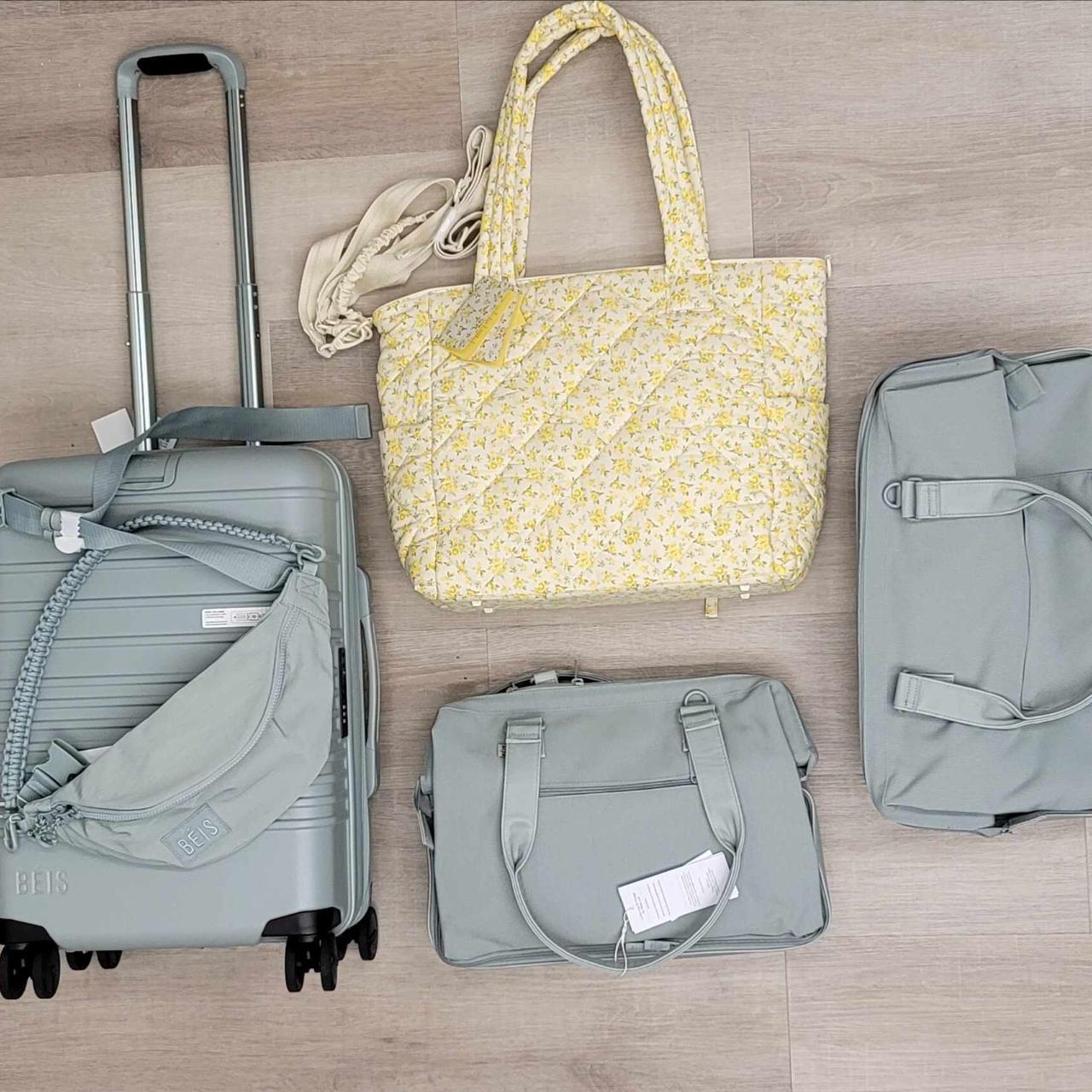 Beis Slate Limited Edition Carry on Luggage - Depop