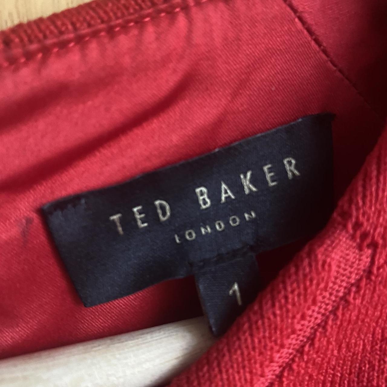 Ted Baker Women's Red Dress | Depop