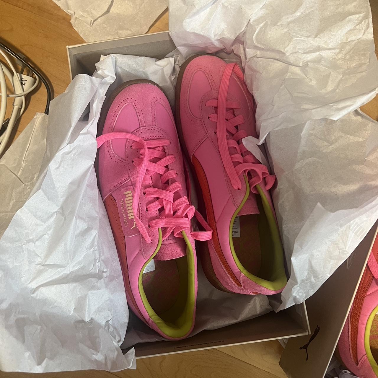 Puma x Adidas x Gucci Gazelle Type Shoes Puma... - Depop