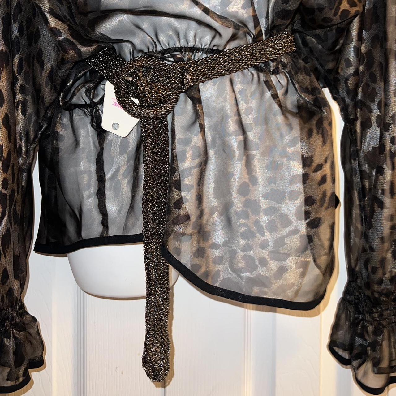 Beaded vintage 2000s brown gyaru inspired belt!... - Depop