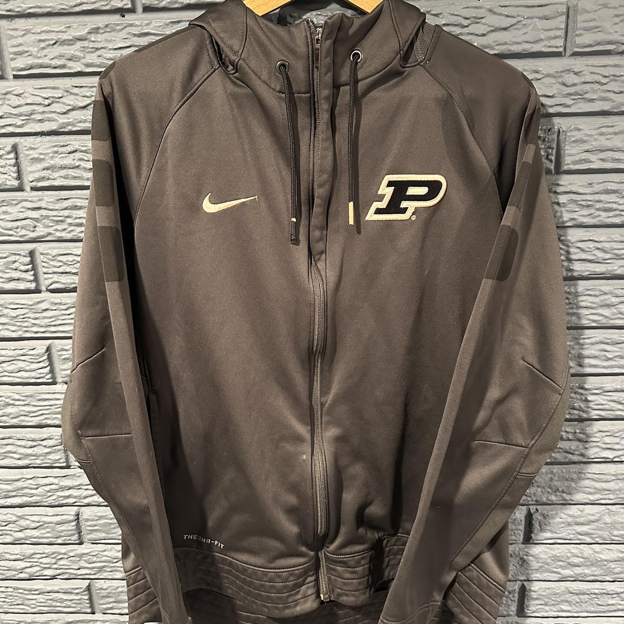Mens Nike Elite Purdue Zip Up Sz L - Depop