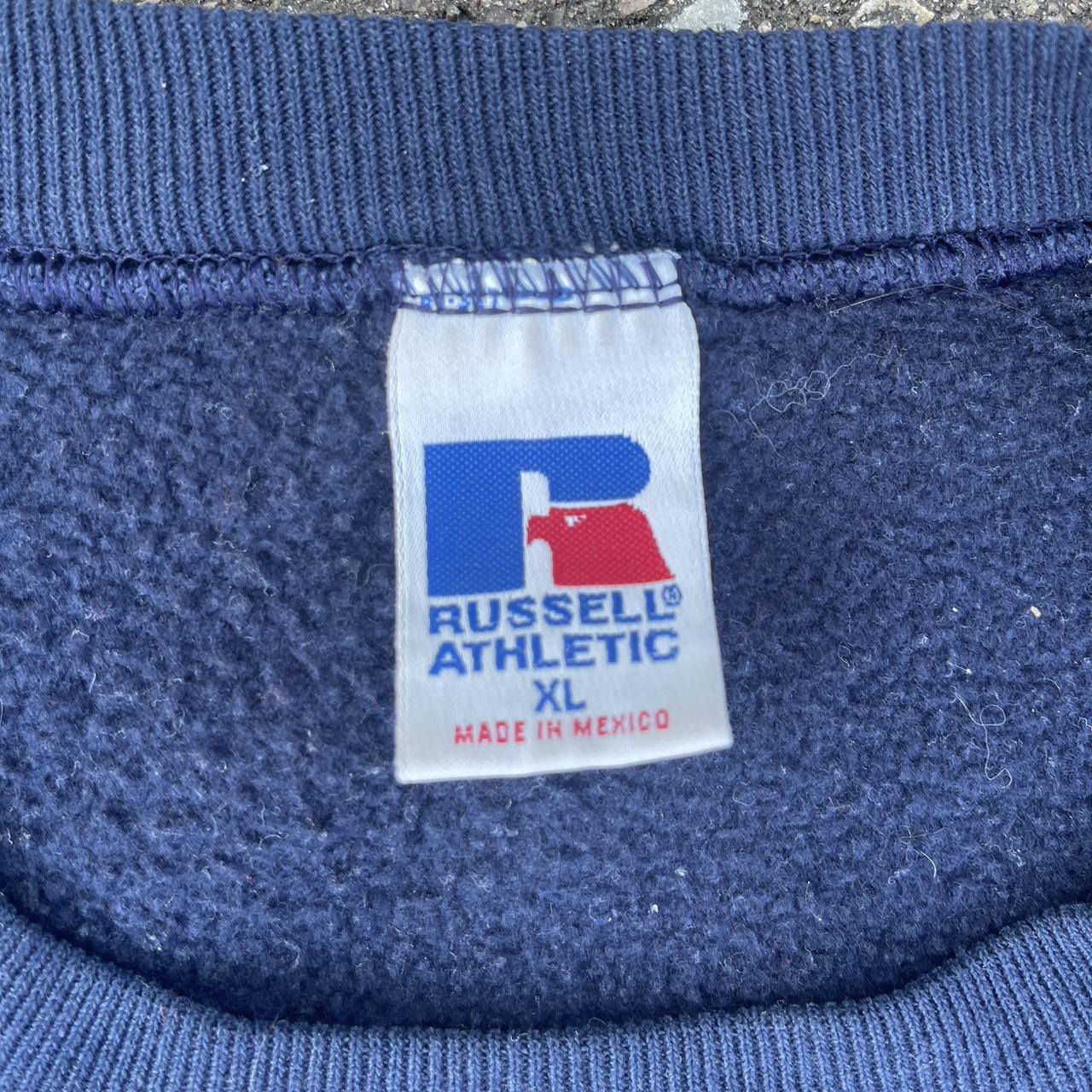 Vintage Russell Blank Palm Tree Crewneck - Size XL... - Depop