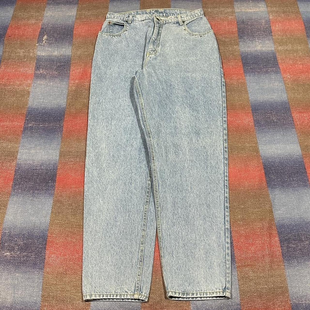 Vintage Light Wash Cherokee Mom Jeans - Size... - Depop