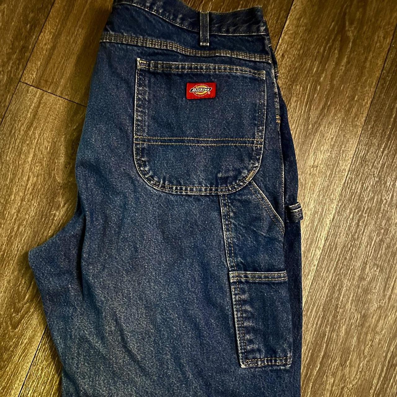 Dickie Jeans Blue Men Size 4034 A Bit Faded On The Depop
