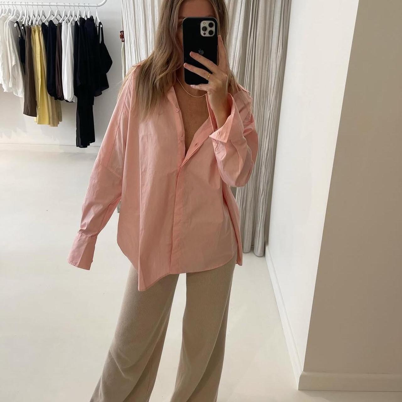 Elce Swim Sierra shirt in peach colour. Size... - Depop