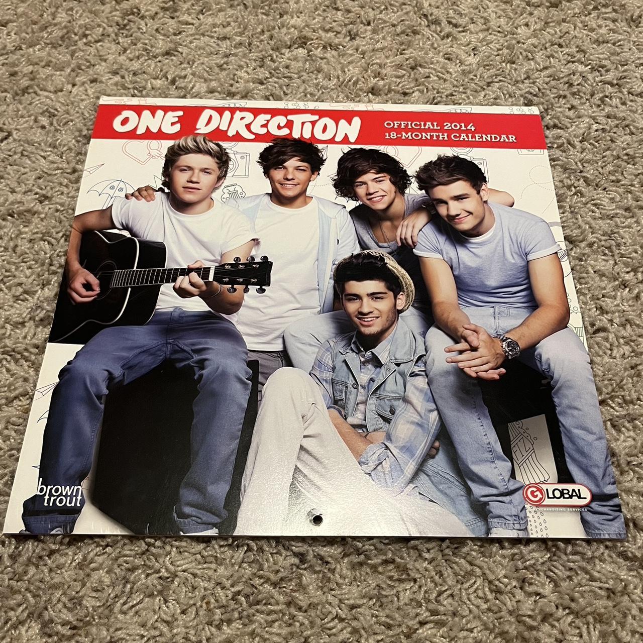 One Direction 2014 Month Calendar #onedirection... - Depop