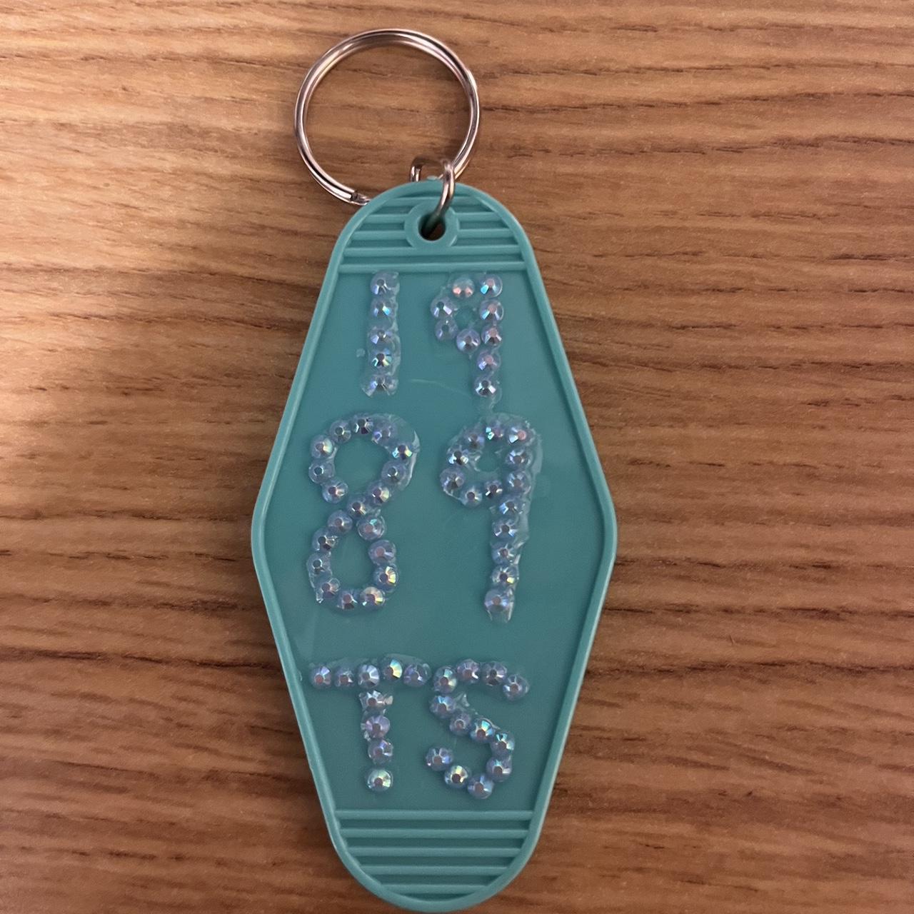 Taylor Swift Bejeweled 1989 Keychain motel keychain - Depop