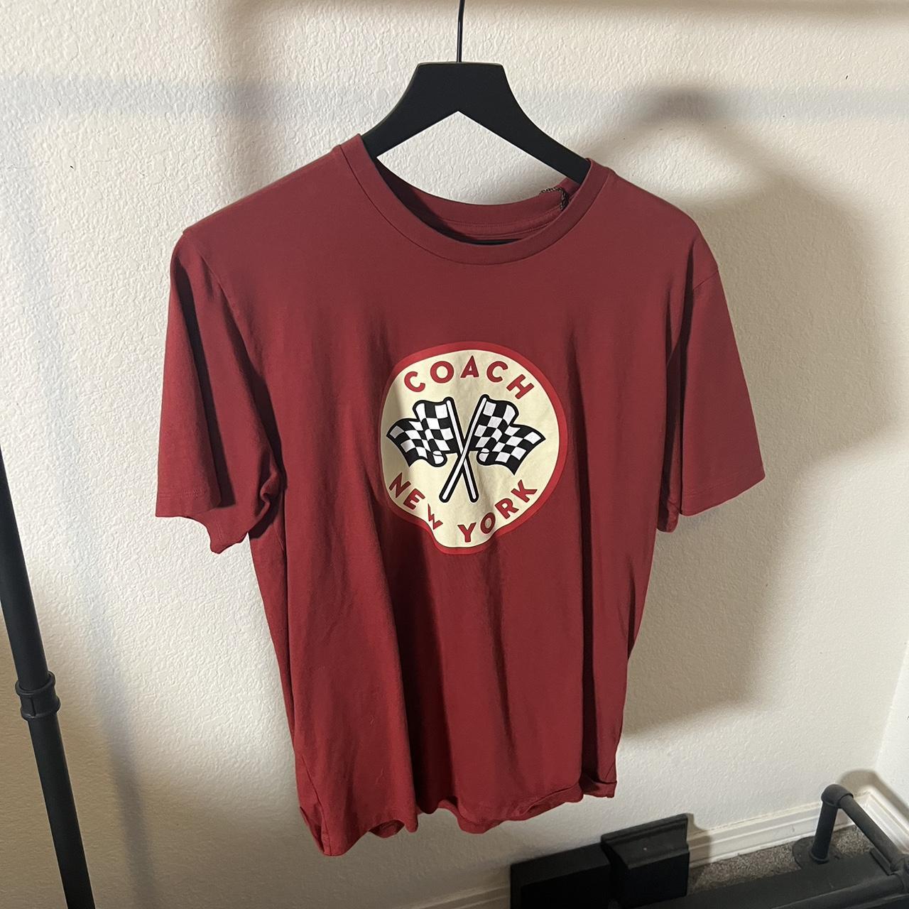 Vintage Style Coach Tee #coach #vintage - Depop