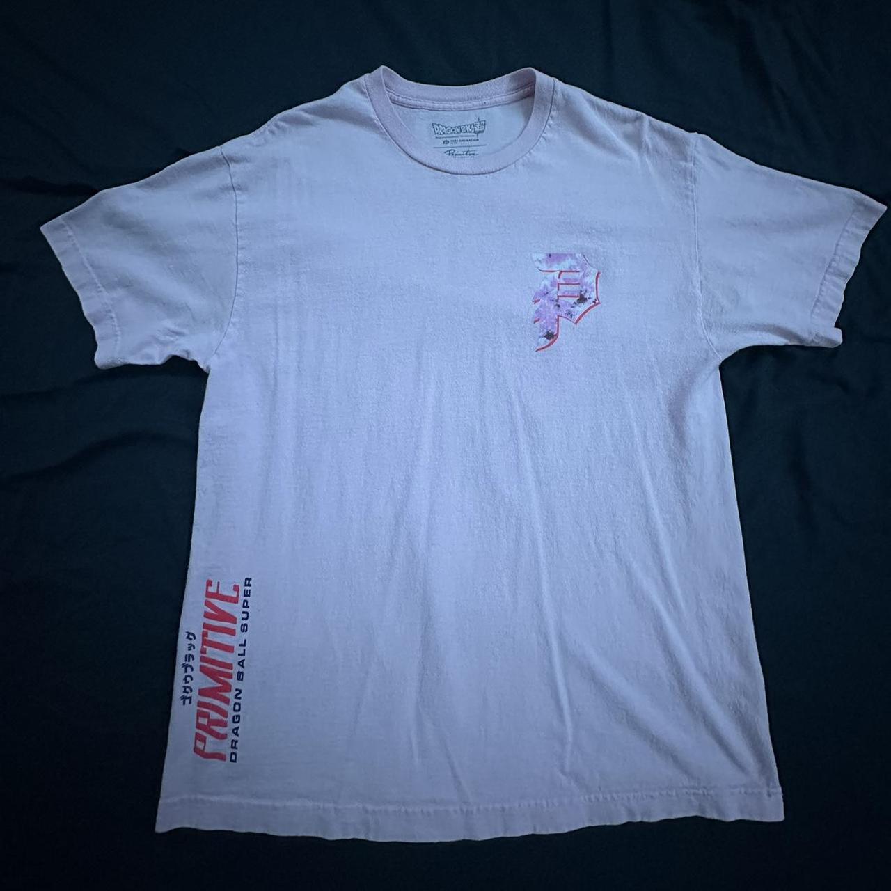Pink Primitive Dragon Ball Super Shirt Clean shirt,... - Depop