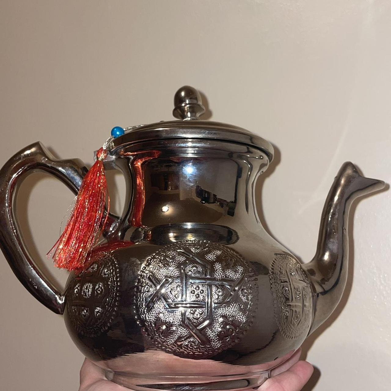 Moroccan “BERRAD” inoxidable teapot. Straight from... - Depop