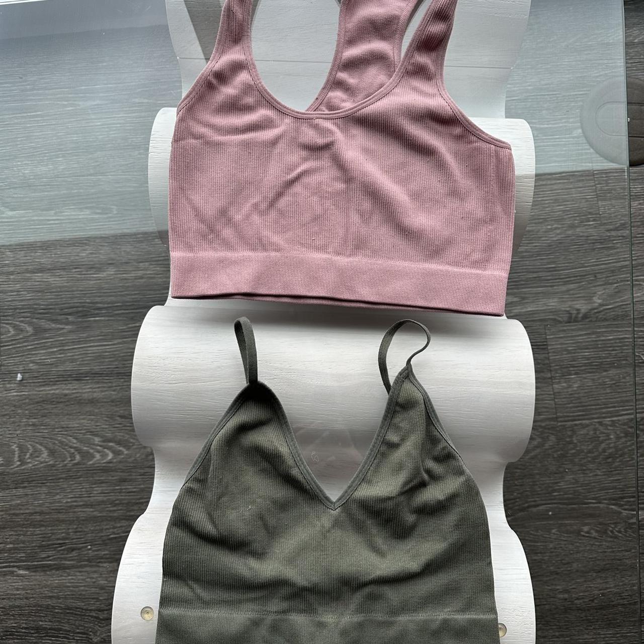 Two sports bras - Depop
