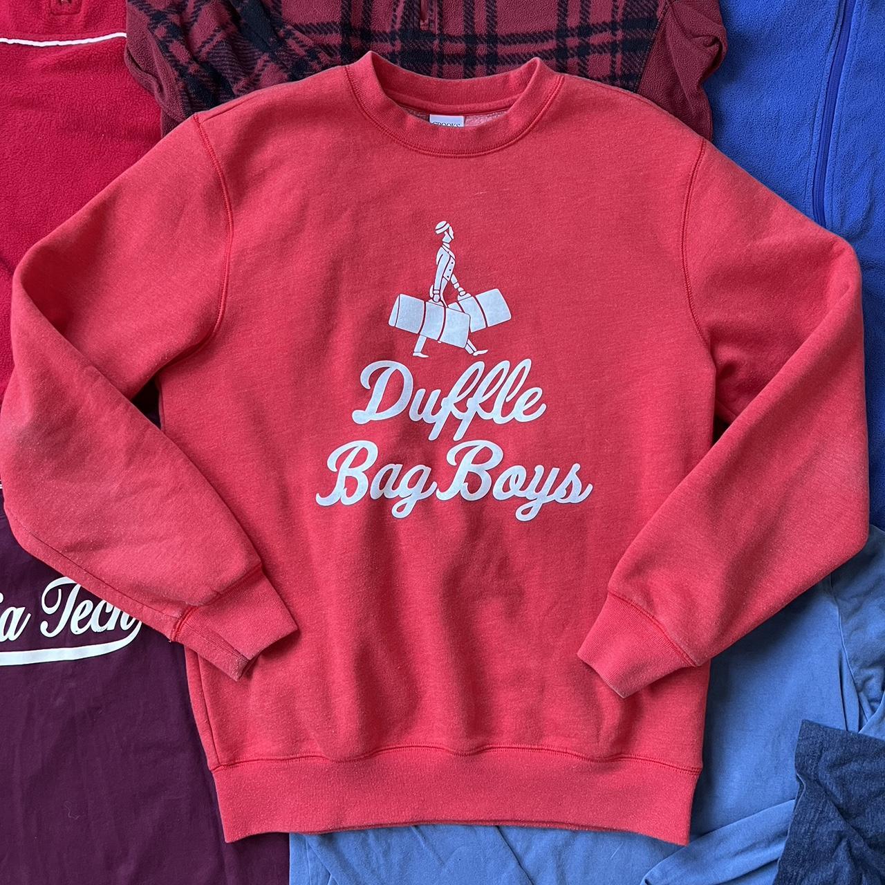 DUFFLE BAG BOYS VINTAGE CREWNECK - Depop