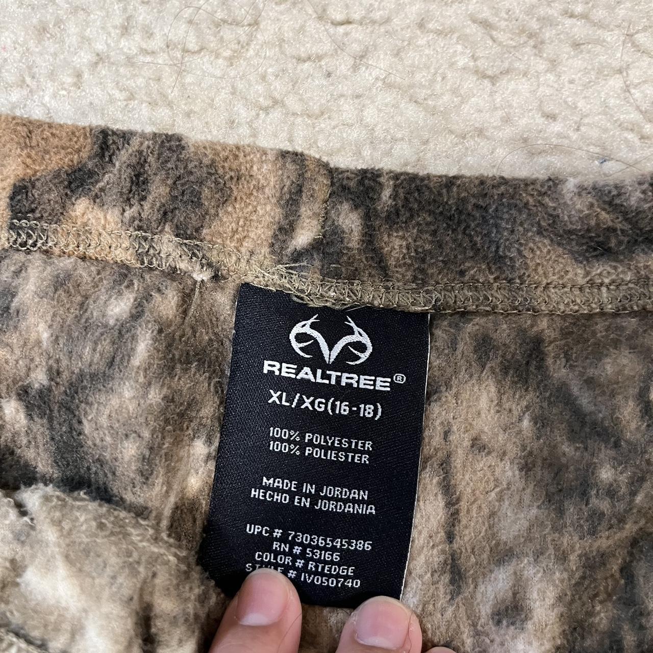 Camo pattern oversized baggy sweatpants , RealTree... - Depop