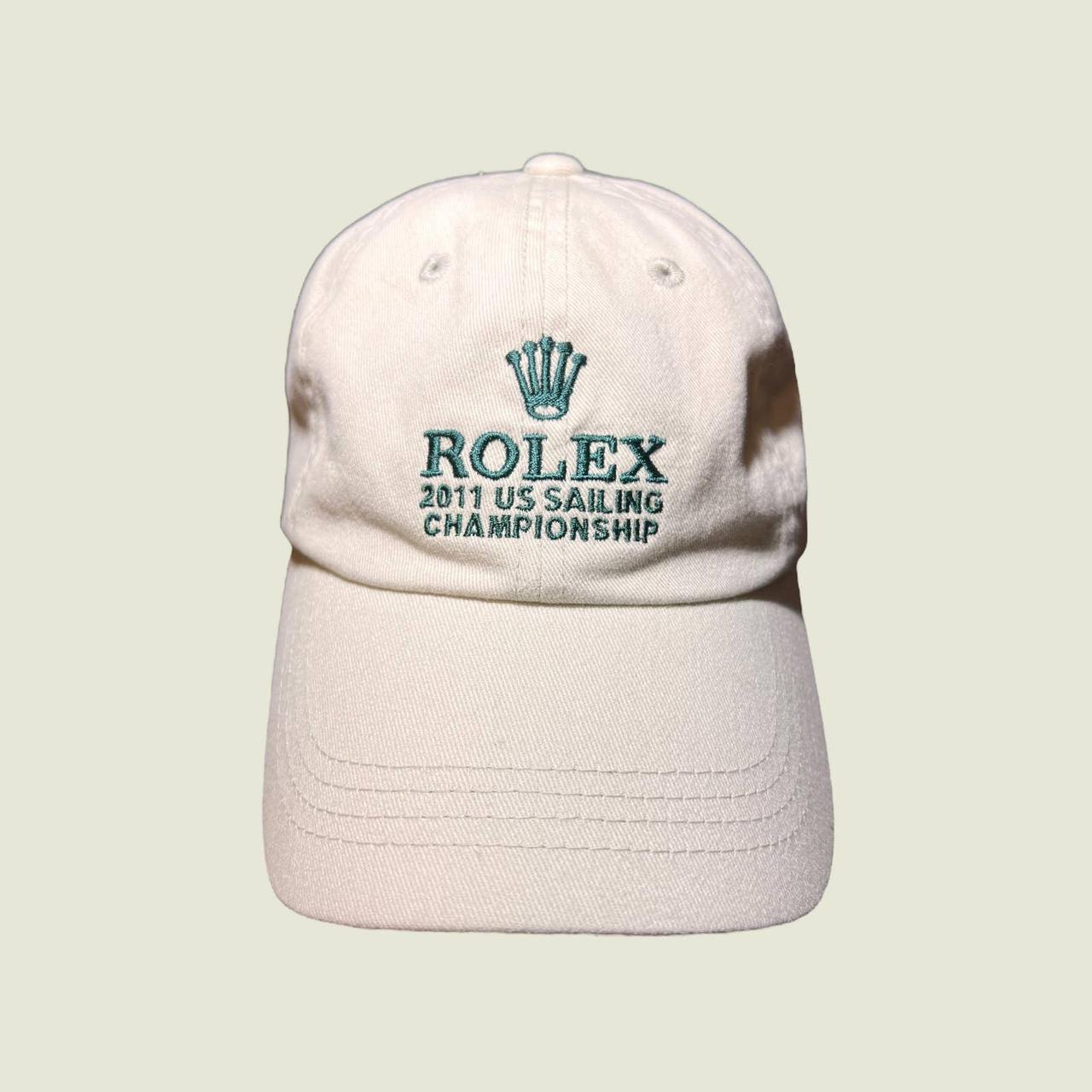 Rolex Men's Tan Hat | Depop