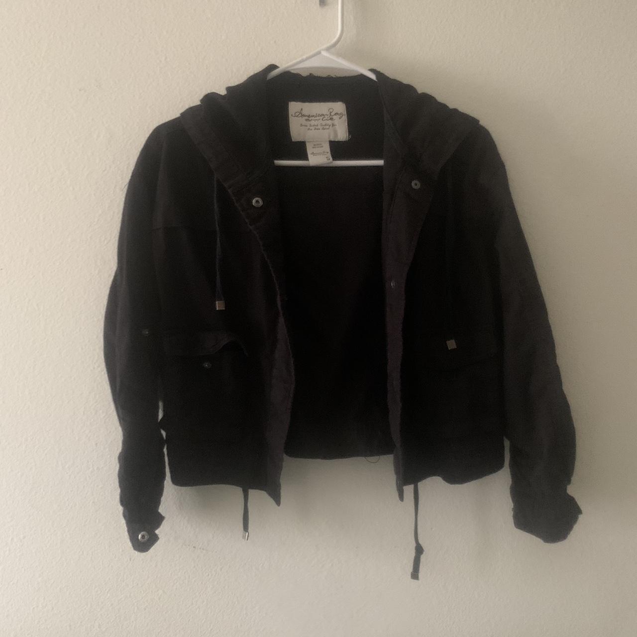 American Rag Cie Women's Black Jacket | Depop