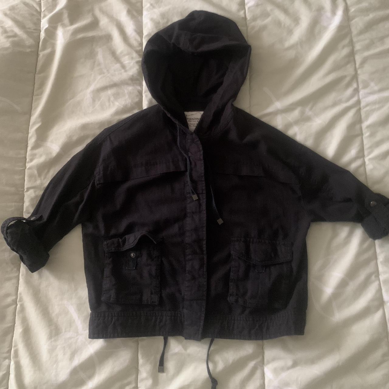 American Rag Cie Women's Black Jacket | Depop