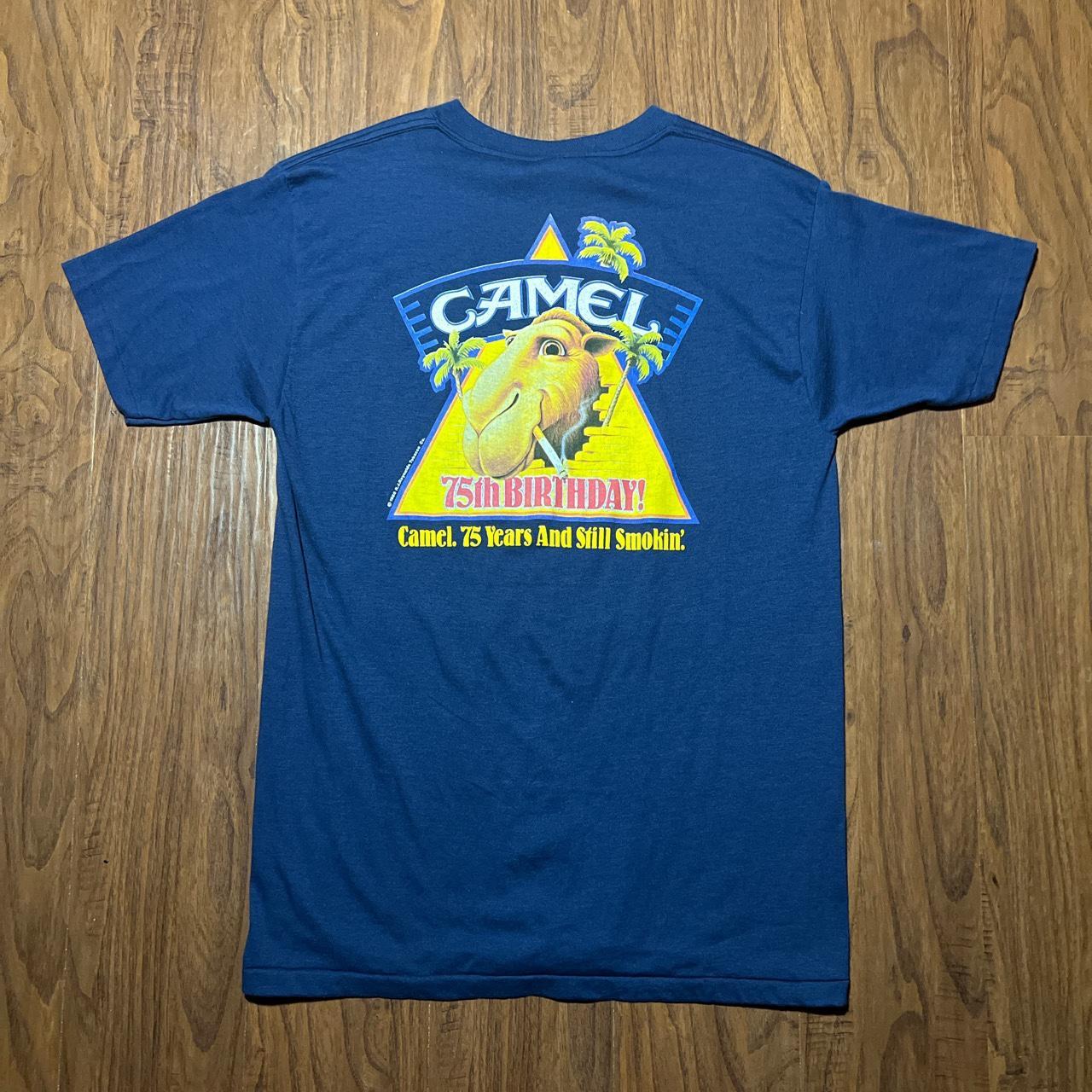 Vintage 80’s Camel Tee With plain front and Back hit... - Depop