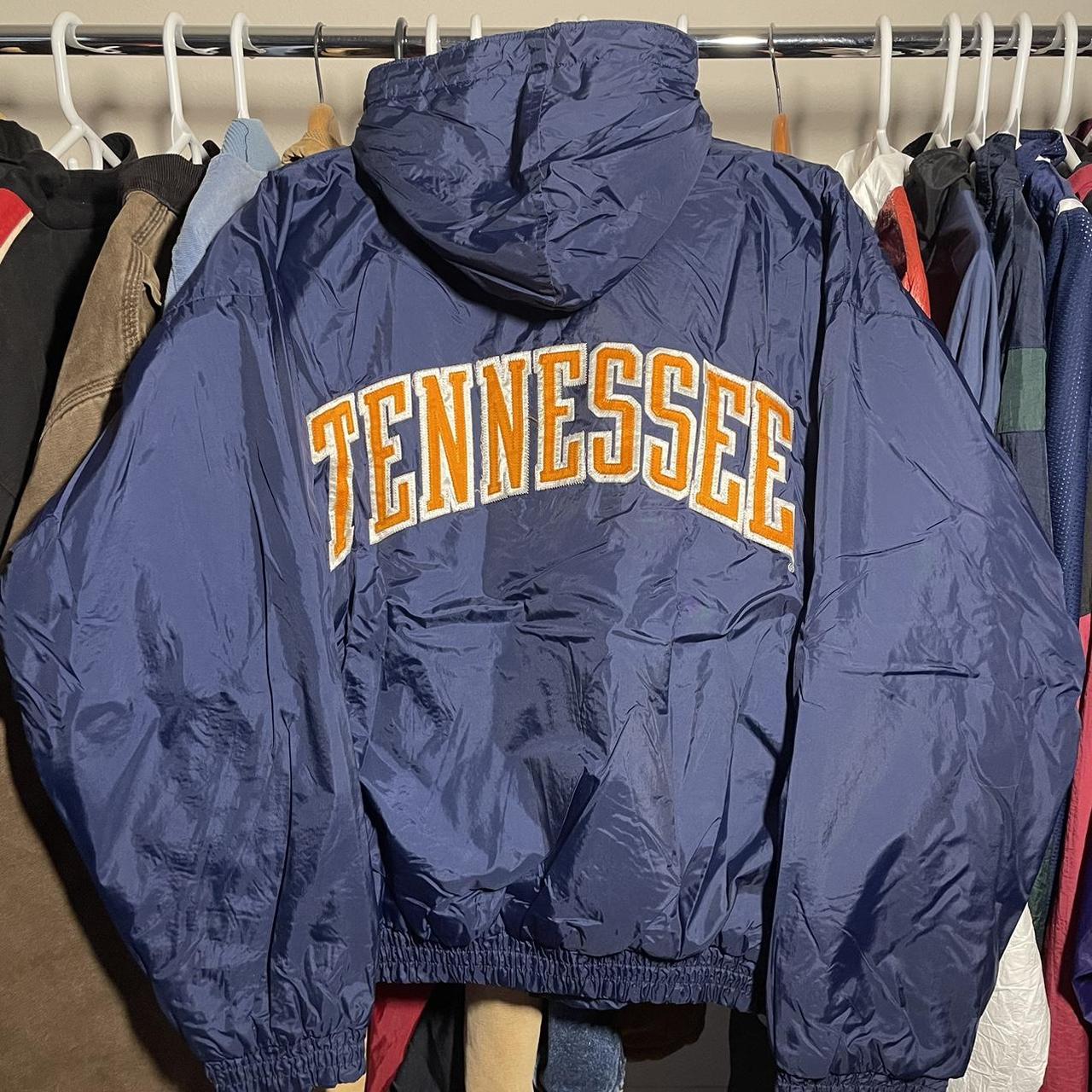 90s University of Tennessee Windbreaker Jacket Zip... - Depop