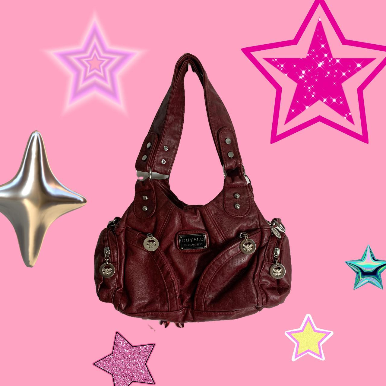 00S y2k streetwear pu bag, streetwear bag, grunge... - Depop