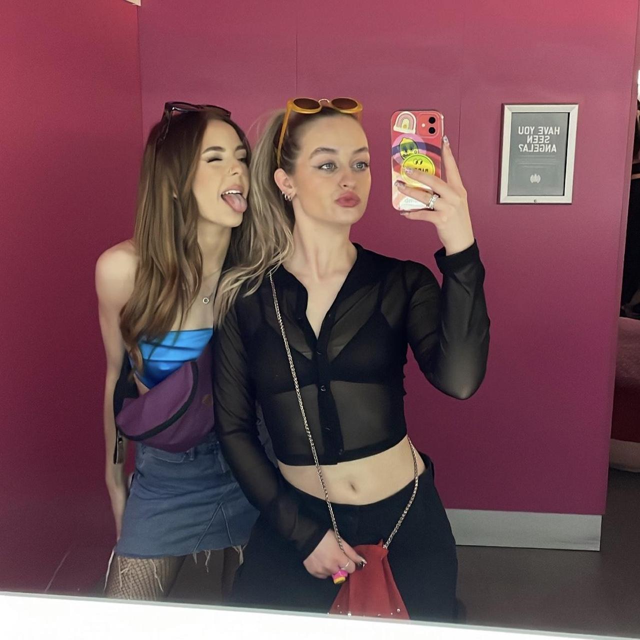 Black mesh cardigan - Depop