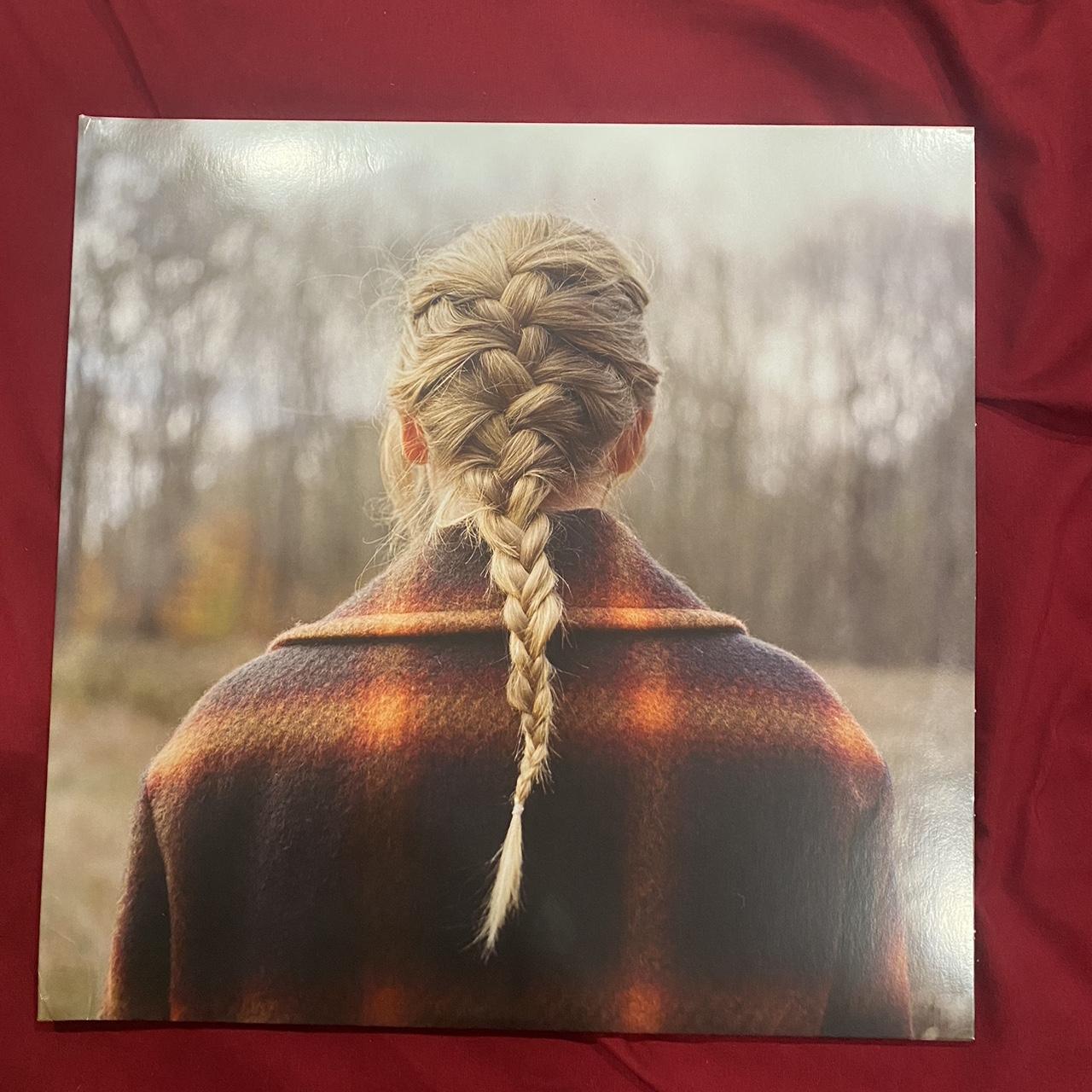 🍂taylor swift evermore vinyl 🍂red target... - Depop