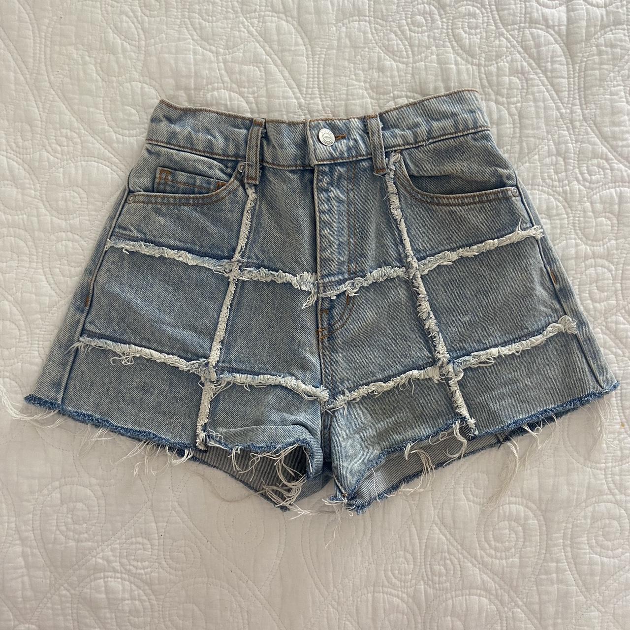 Revice Denim Shorts Really cool stitching They are... - Depop