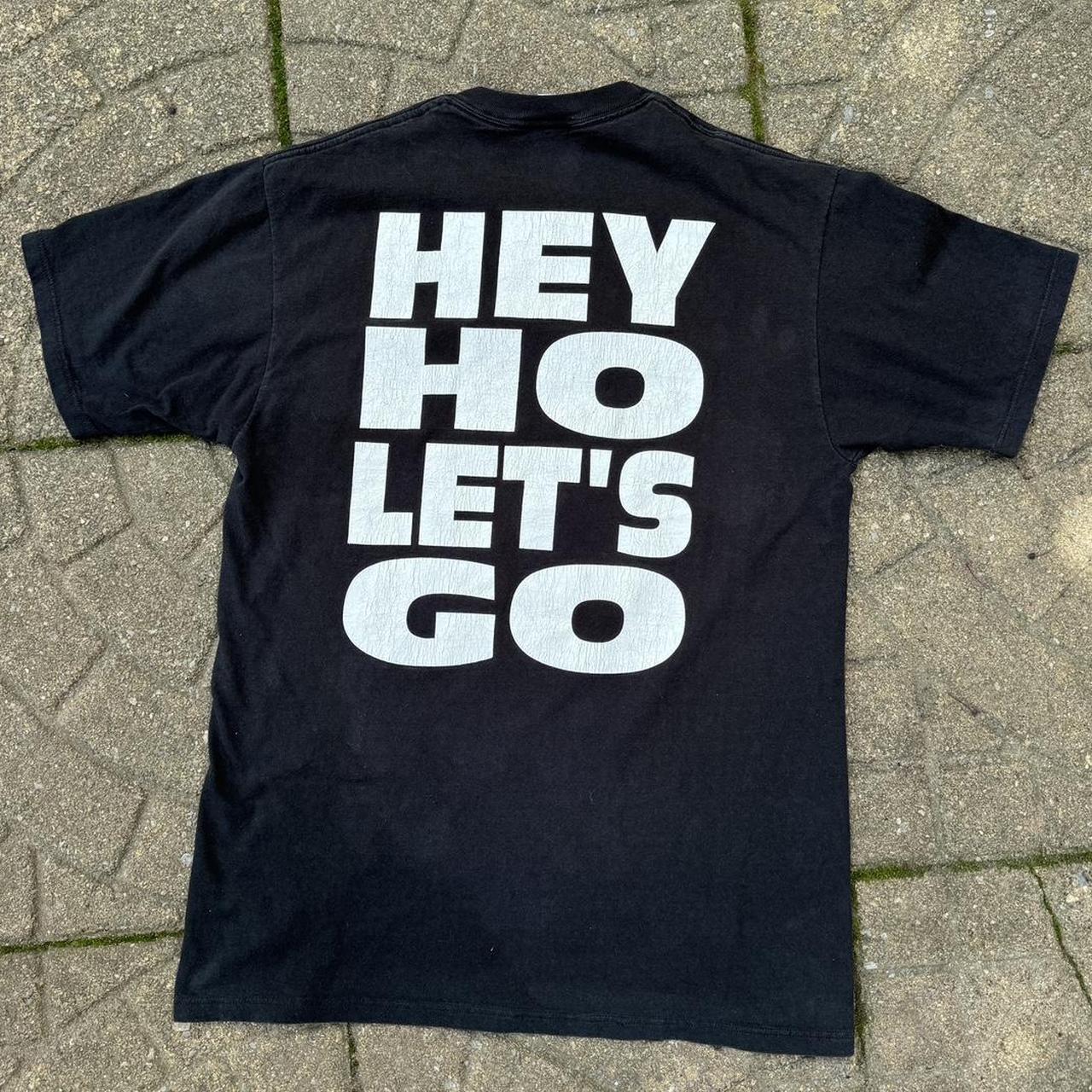 Ramones "Hey Ho Let's Go" T-shirt - Depop