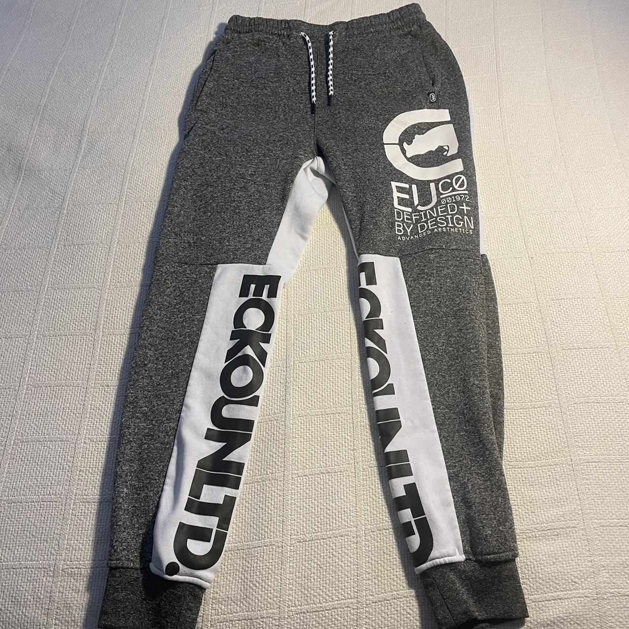 Ecko sweatpants -size small -great condition - Depop