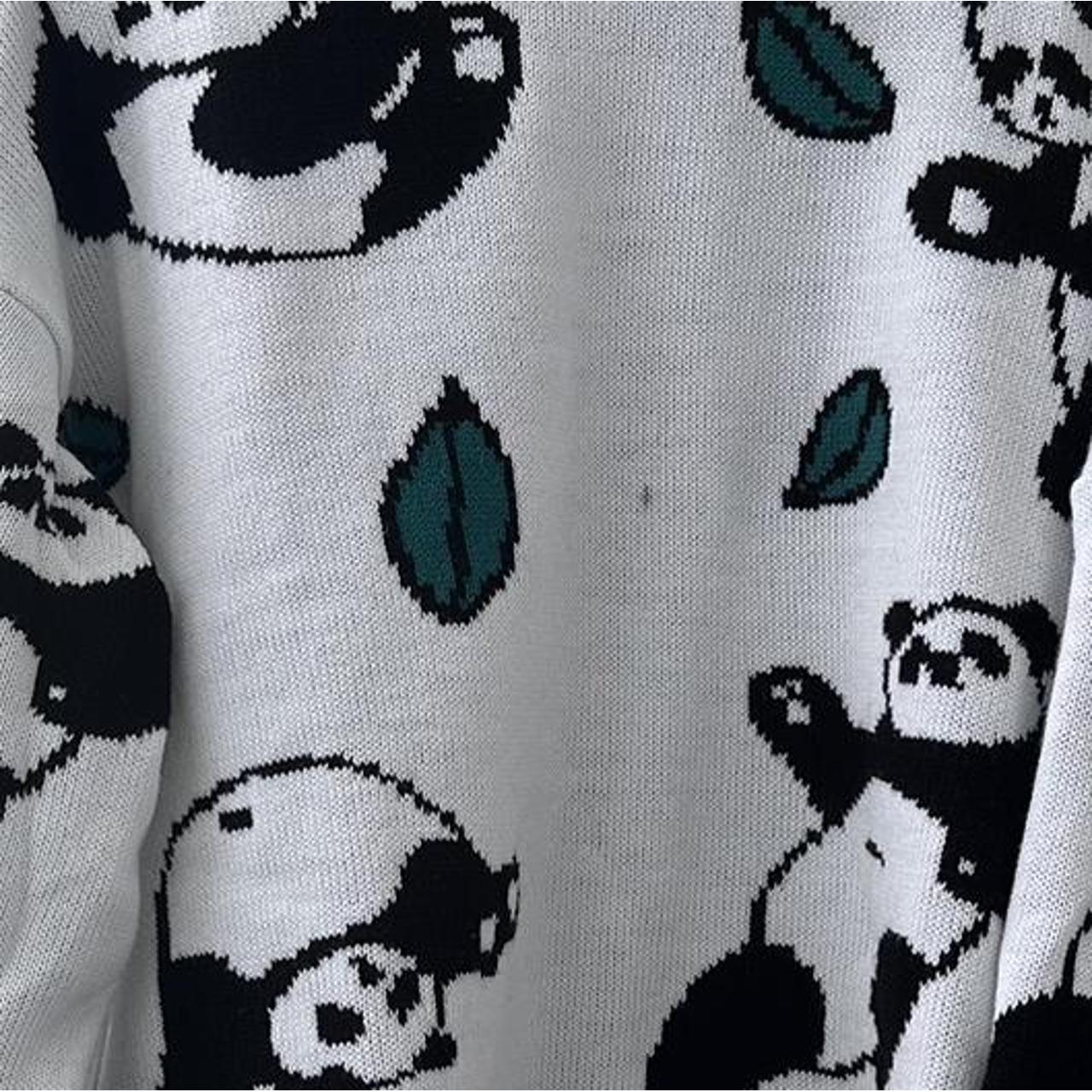 ASOS men’s panda jumper Knitted material Small... - Depop
