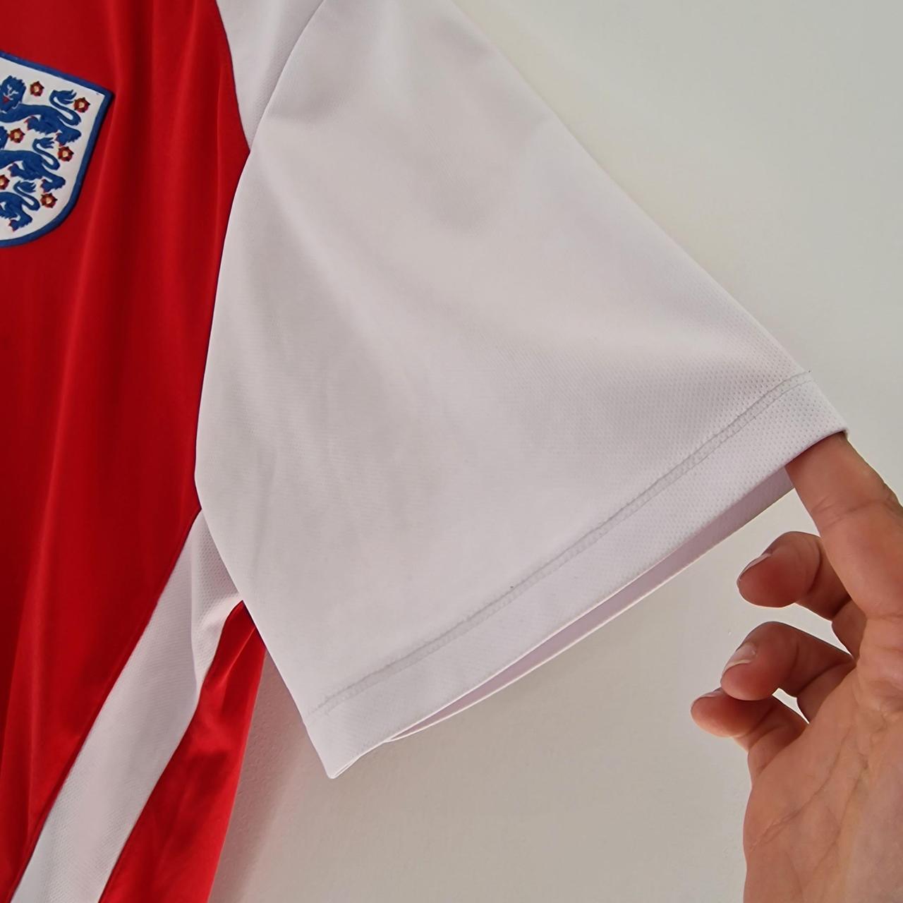 Umbro England Shirt Jersey Mens XXL Red White... - Depop