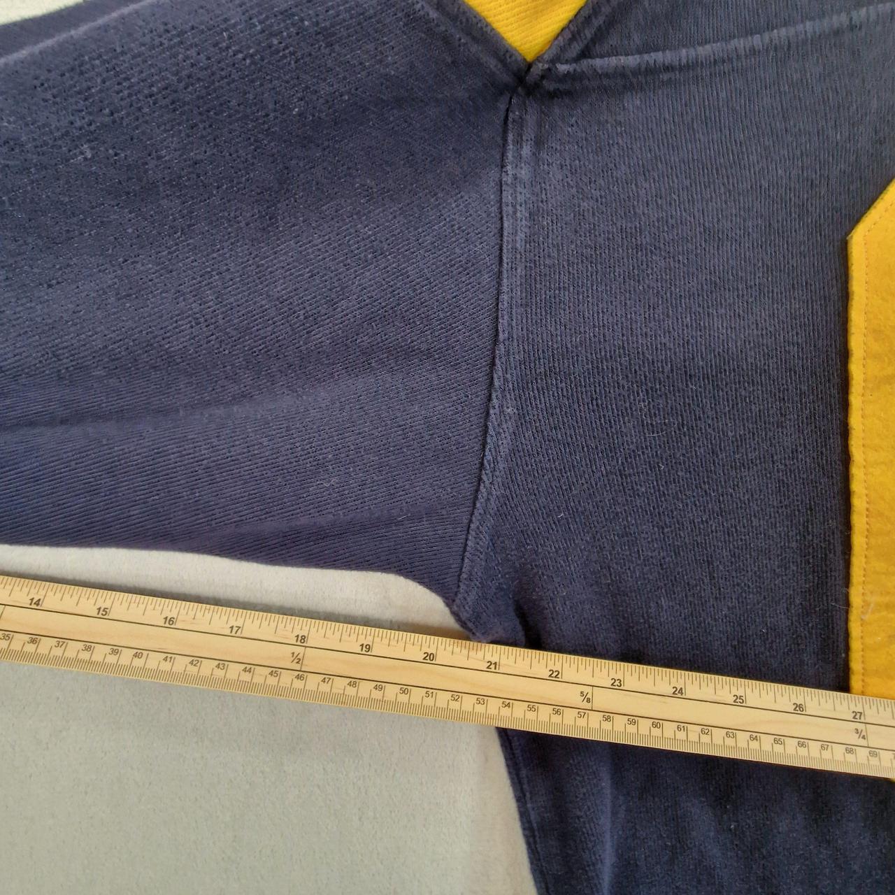 Vintage Fubu Jersey Sweatshirt Men XL Blue 1992... - Depop