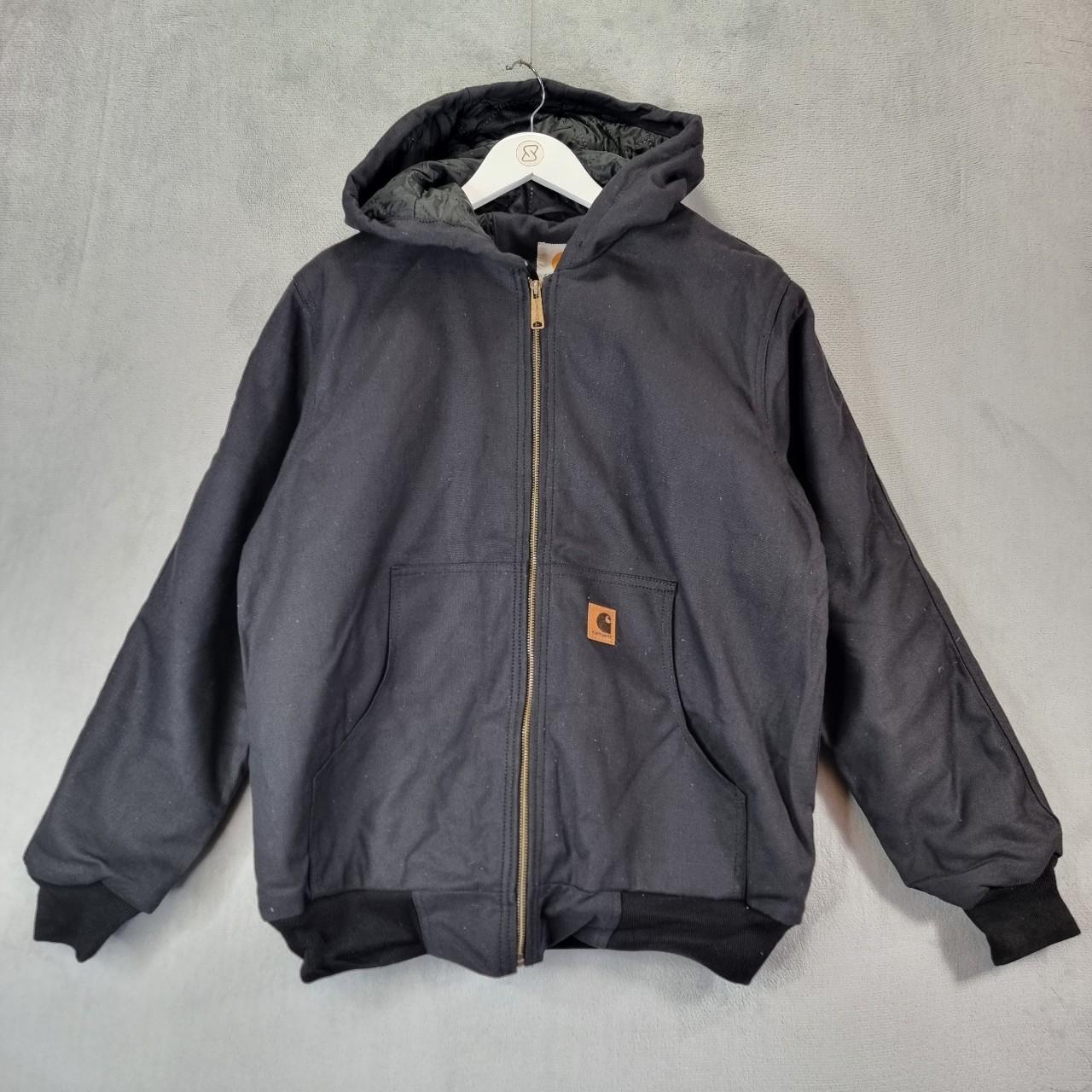CARHARTT Rework Active Jacket Mens Large Black... - Depop