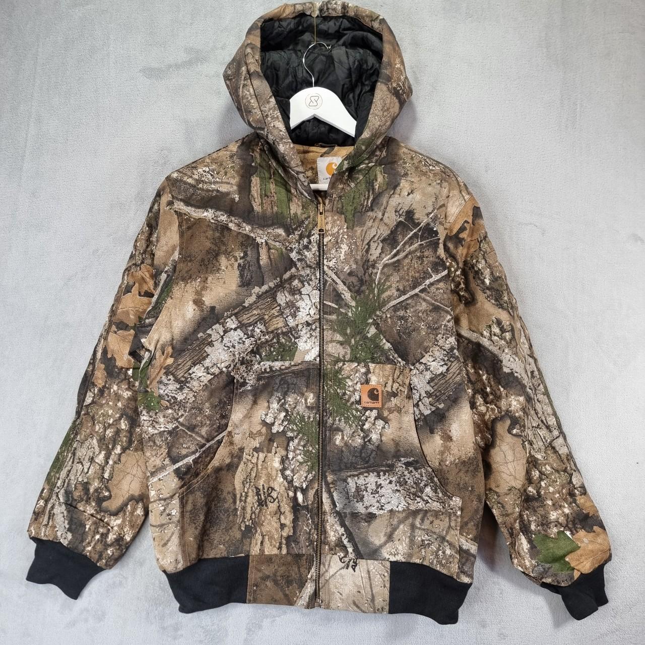 CARHARTT Rework Active Jacket Mens Medium Camo... - Depop