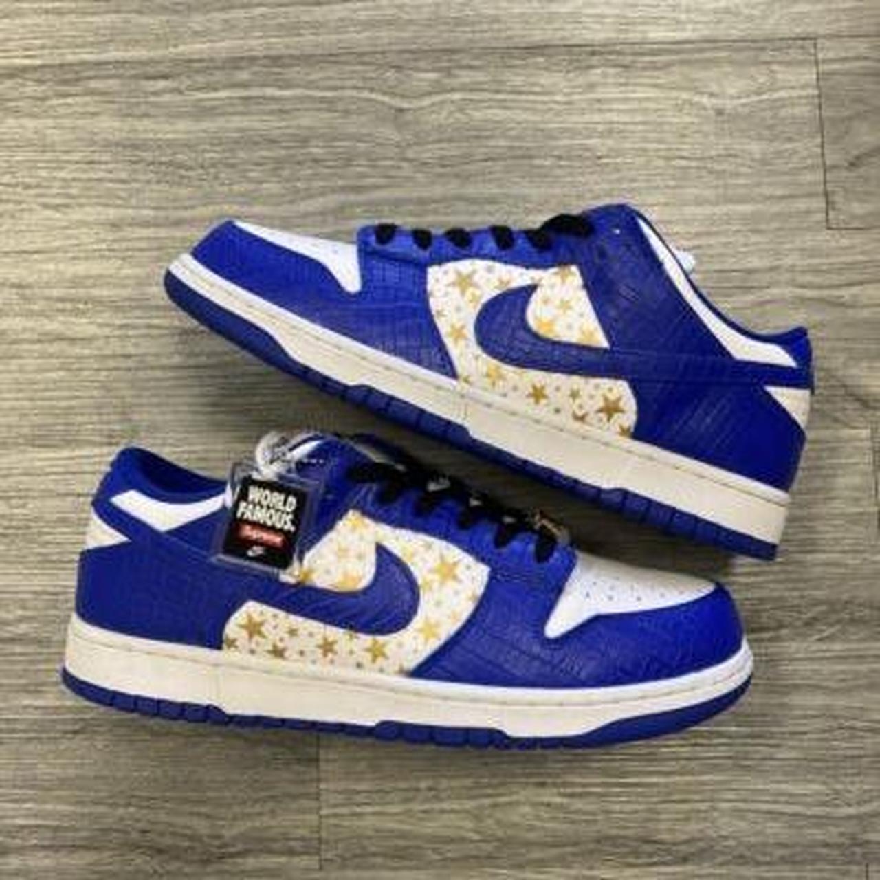 Nike Men's Blue Trainers | Depop