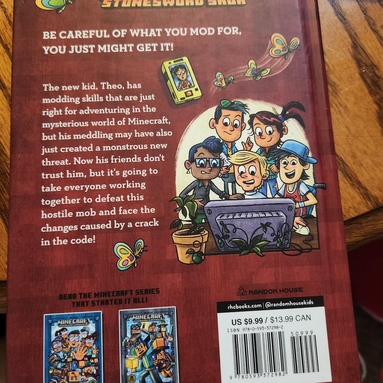 Minecraft book in good shape hard cover. - Depop