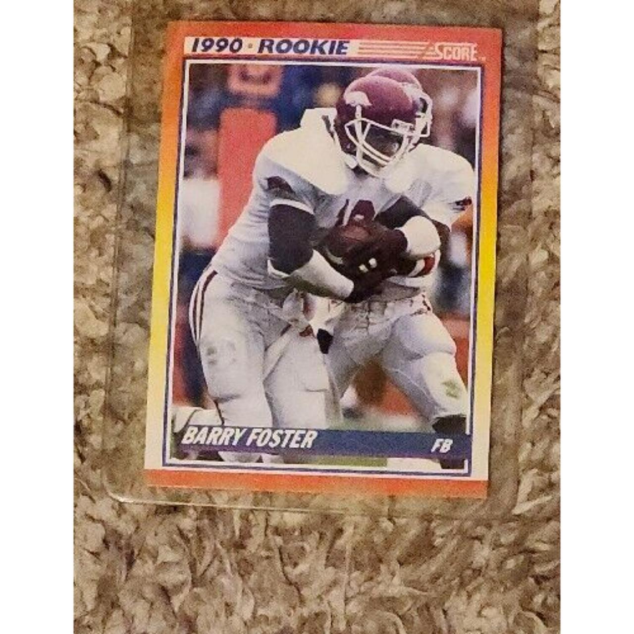 1990 Score Football Card #308 Barry Foster Rookie RC... - Depop