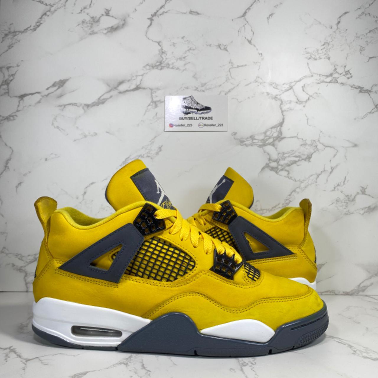 Air Jordan 4 Retro 'Lightning' 2021 Size... - Depop