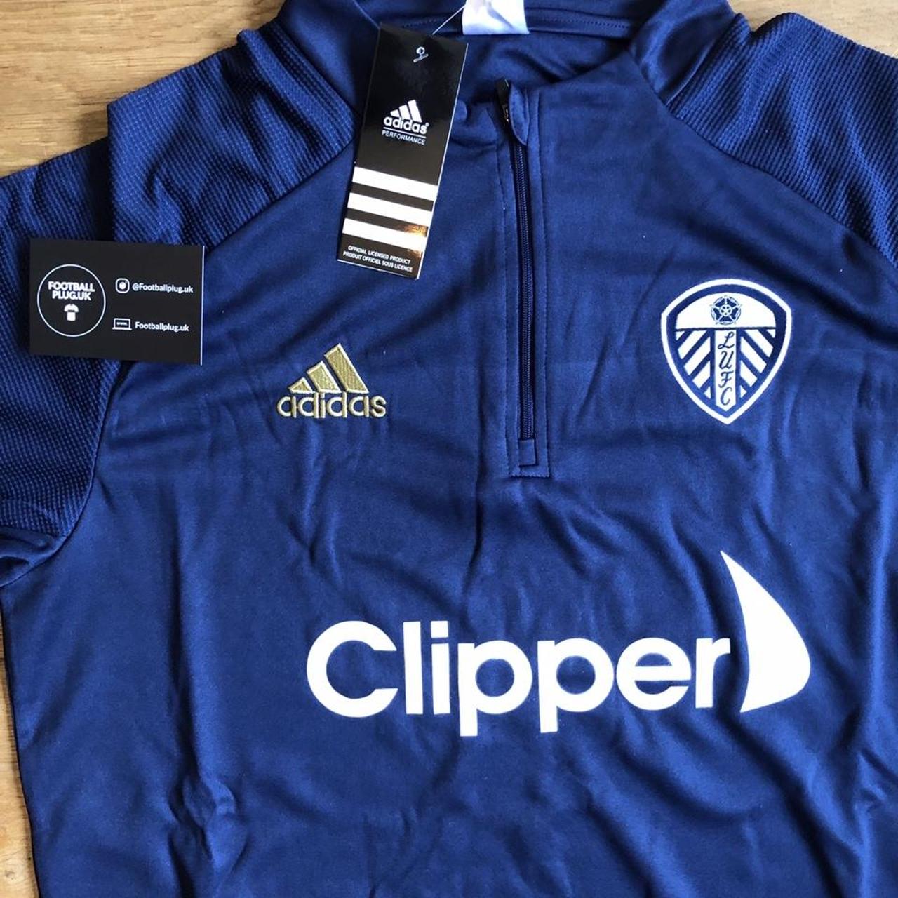 Adidas Leeds training tracksuit season 21/22 Size... - Depop