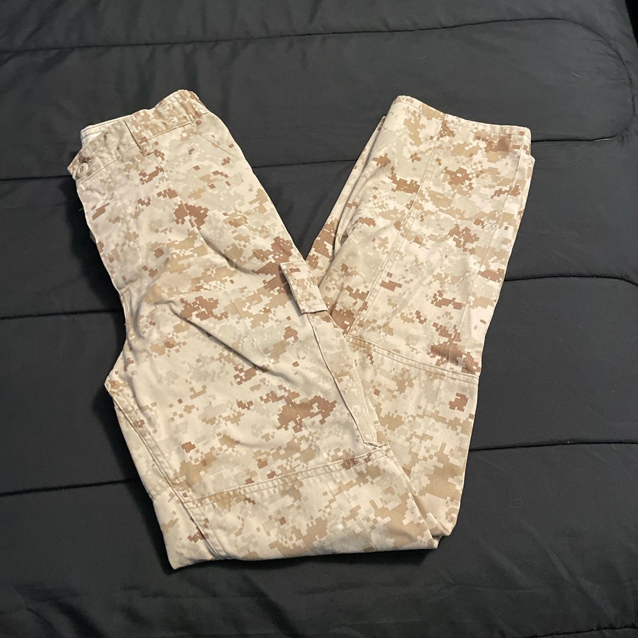 USMC Desert Digital Camo Pants 30x30 Great... - Depop