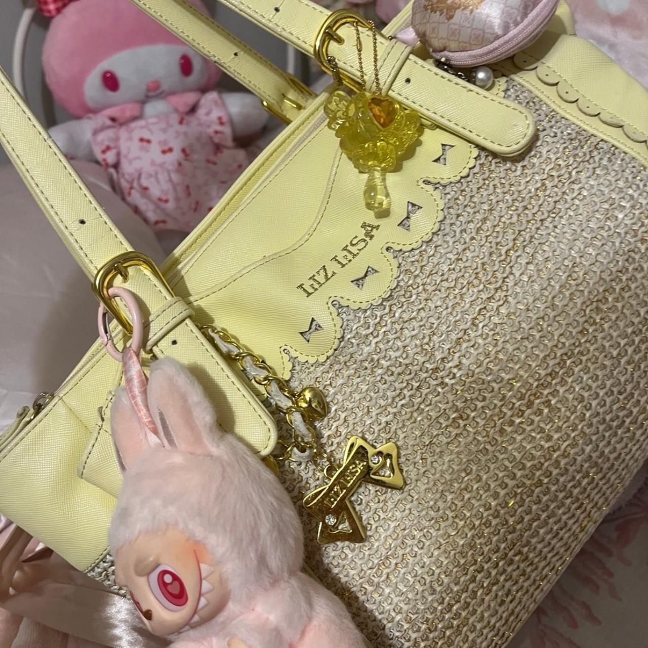 Yellow Liz Lisa purse (see all pics) The straps are... | Depop