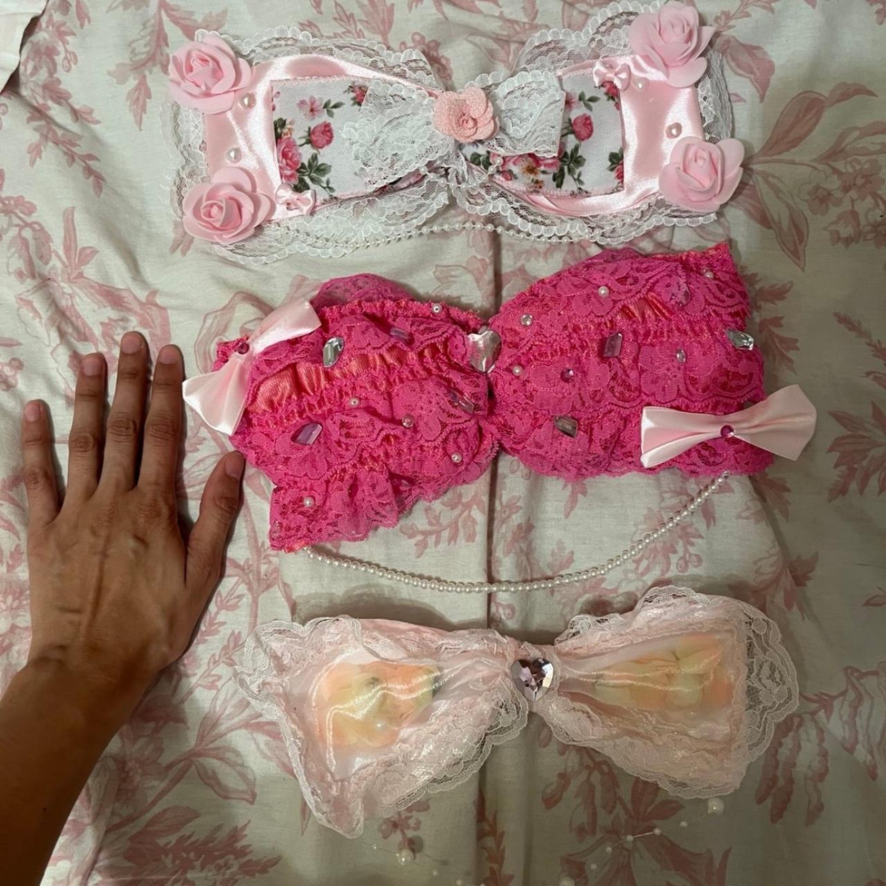 HANDMADE himekaji gyaru bows | Depop