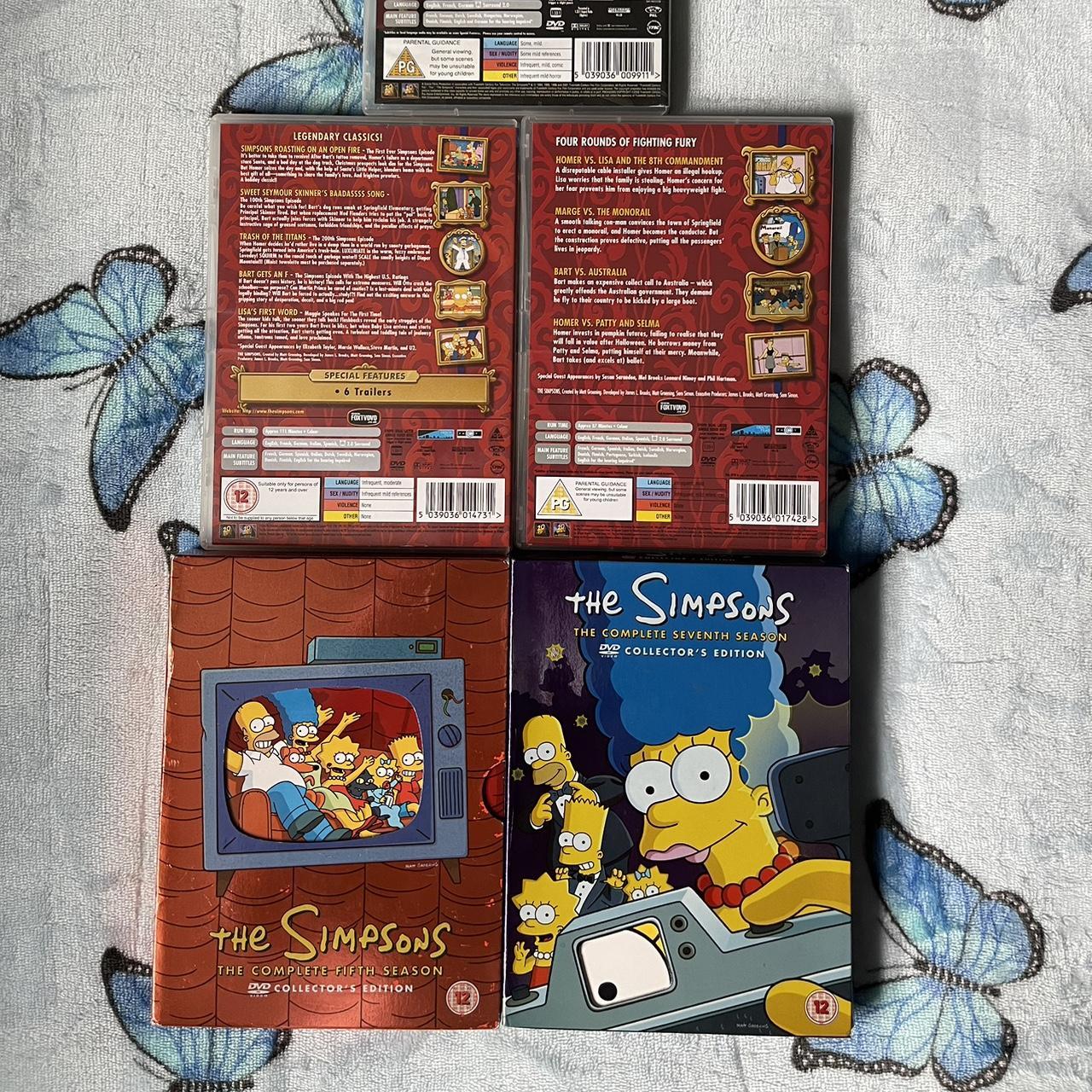 The Simpsons dvds 📀 The complete 7 season The... - Depop