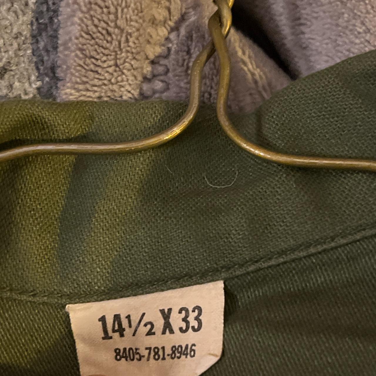 U.S. Army OG-107 3rd pattern jacket 1964 vietnam war... - Depop