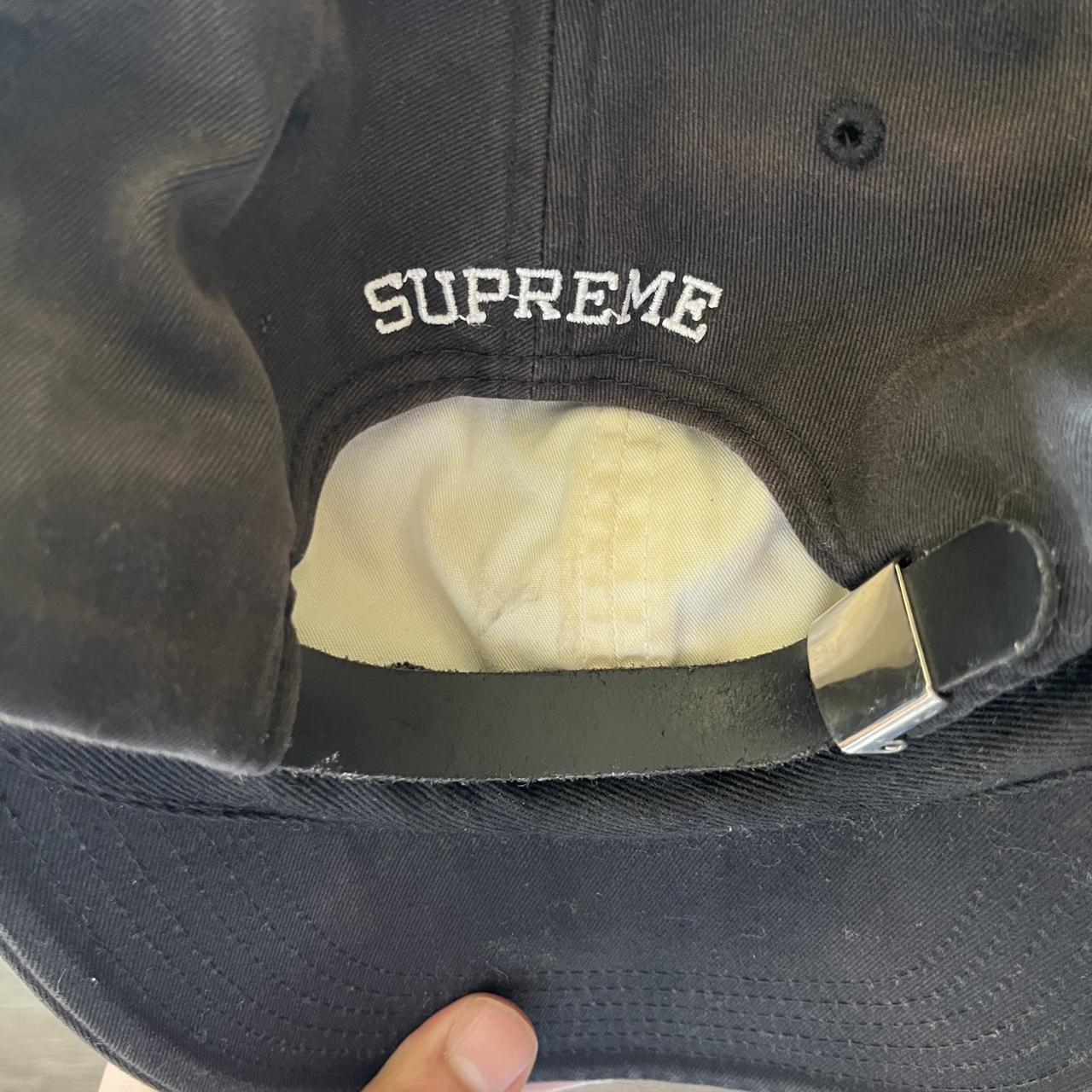 vintage black supreme hat - Depop