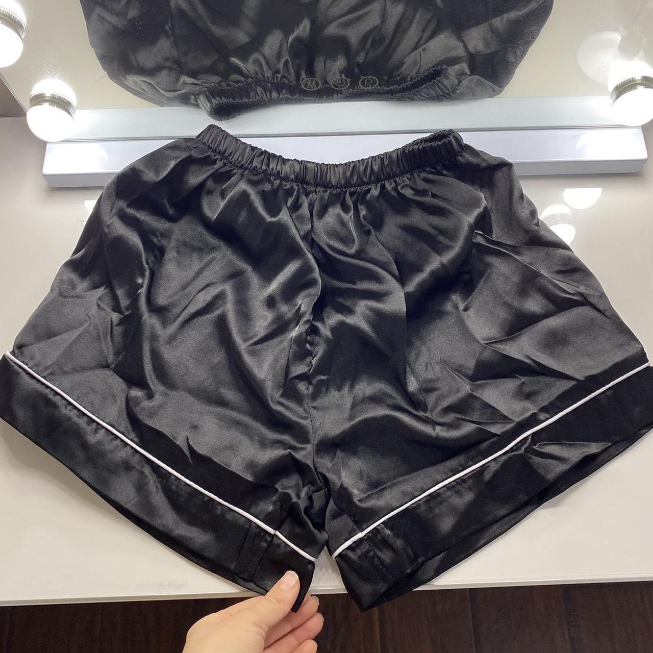 super sexy silk pj shorts! Size S! - Depop