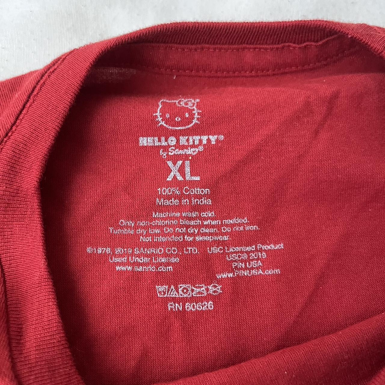 cardinal maroon red hello kitty cheer USC youth... - Depop