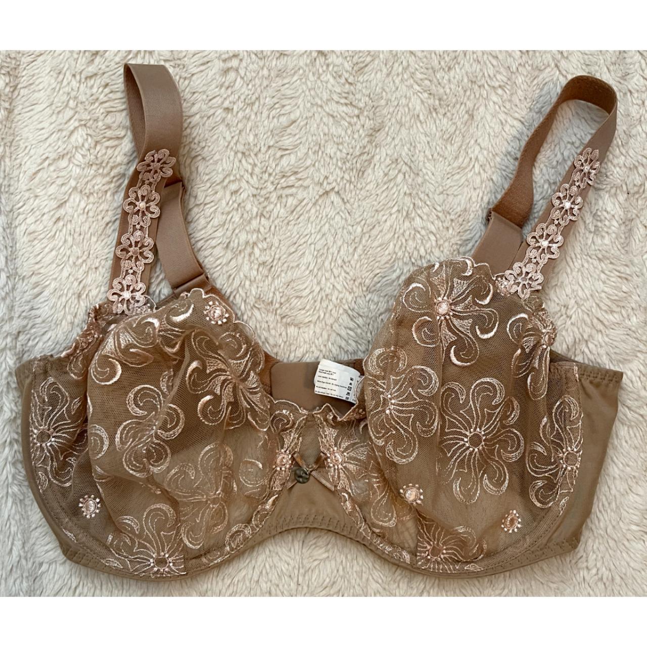 Simone Perele Bra Delice Demi Underwire Unlined Lace... - Depop