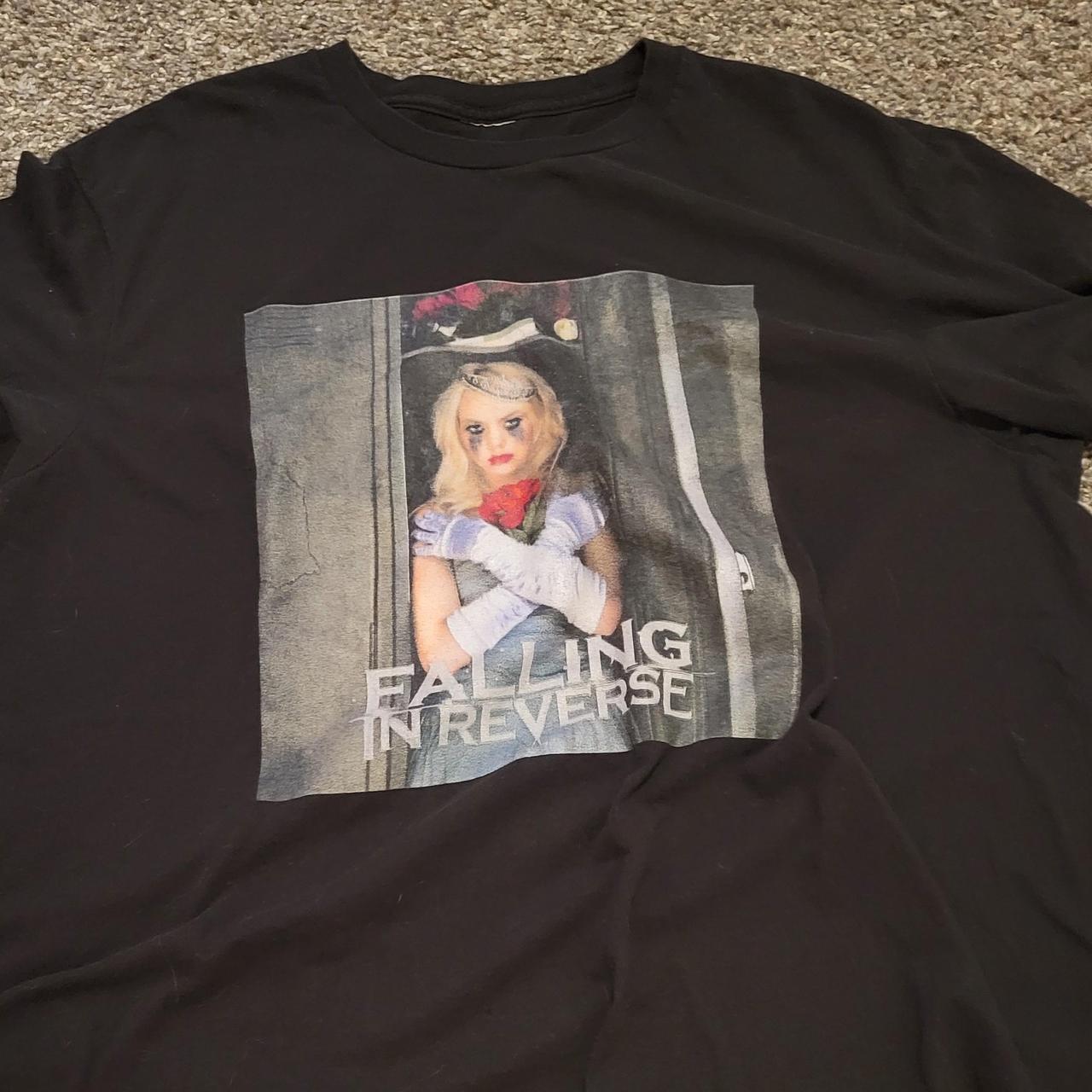Falling in reverse shirt I have cats in house... | Depop