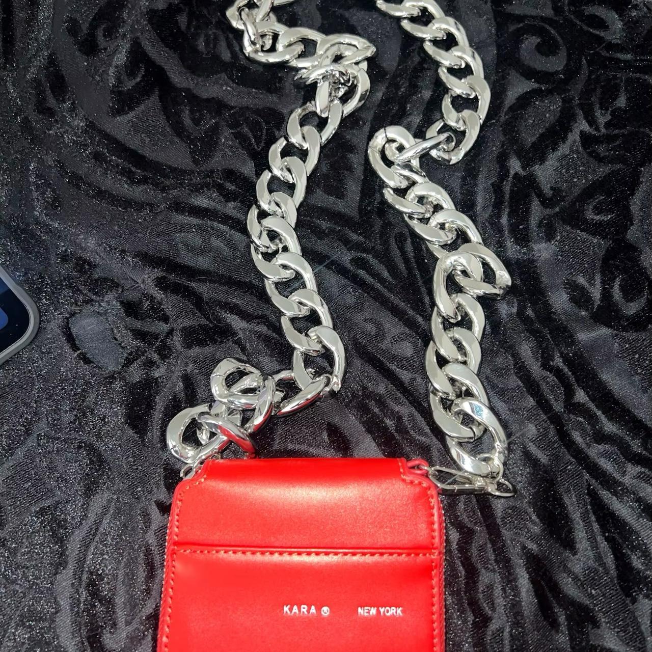 Metal Thick Chain Chest Bags For Women New Trend... - Depop