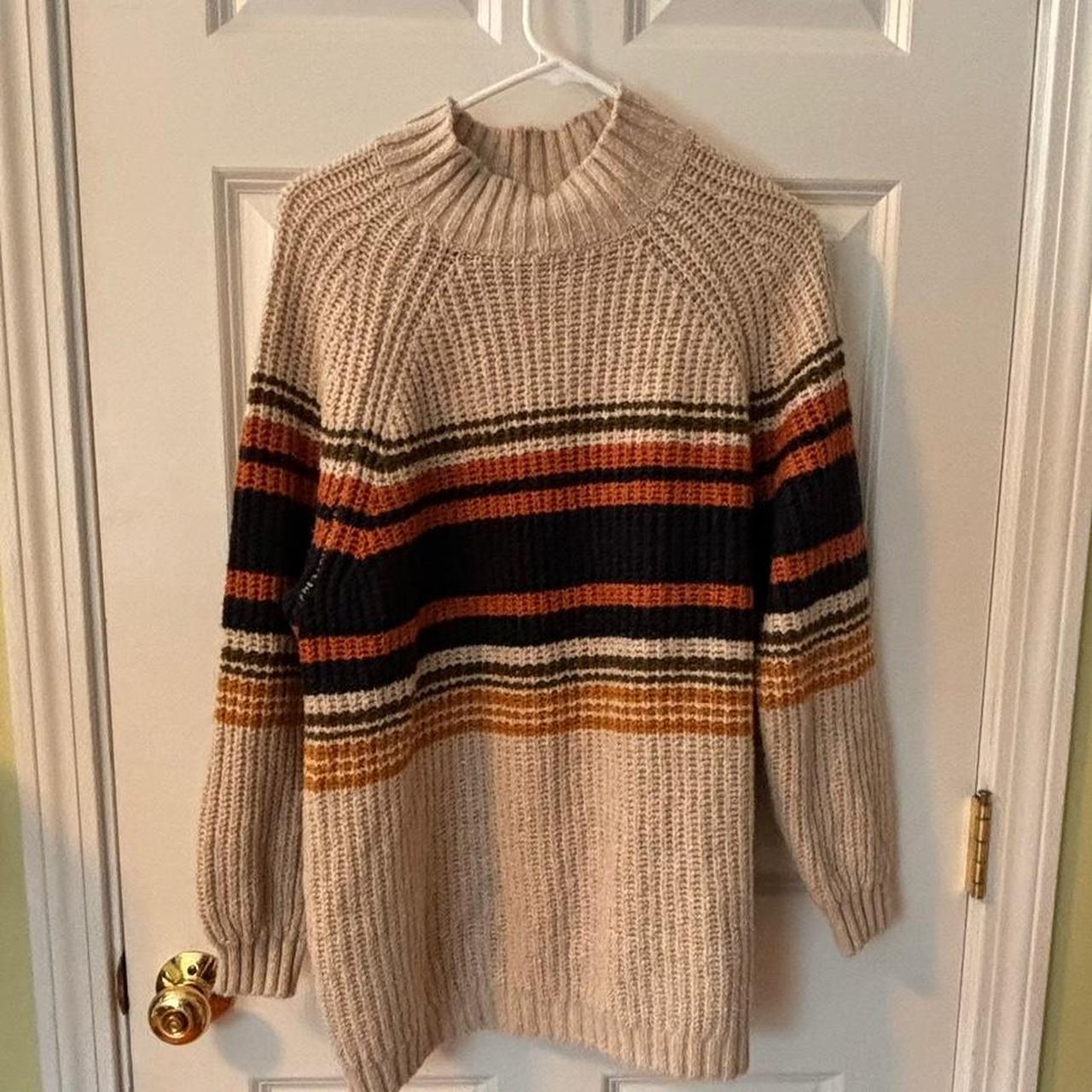 Multi-colored cozy sweater - Depop